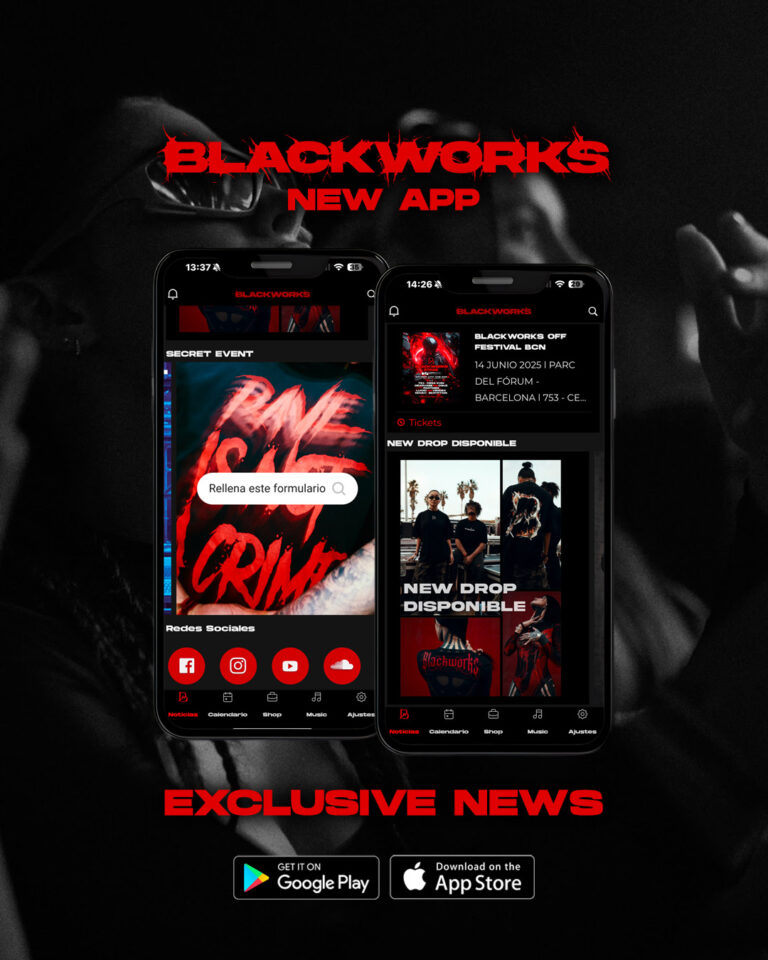Blackworks App – BLACKWORKS – Independent Techno Movement